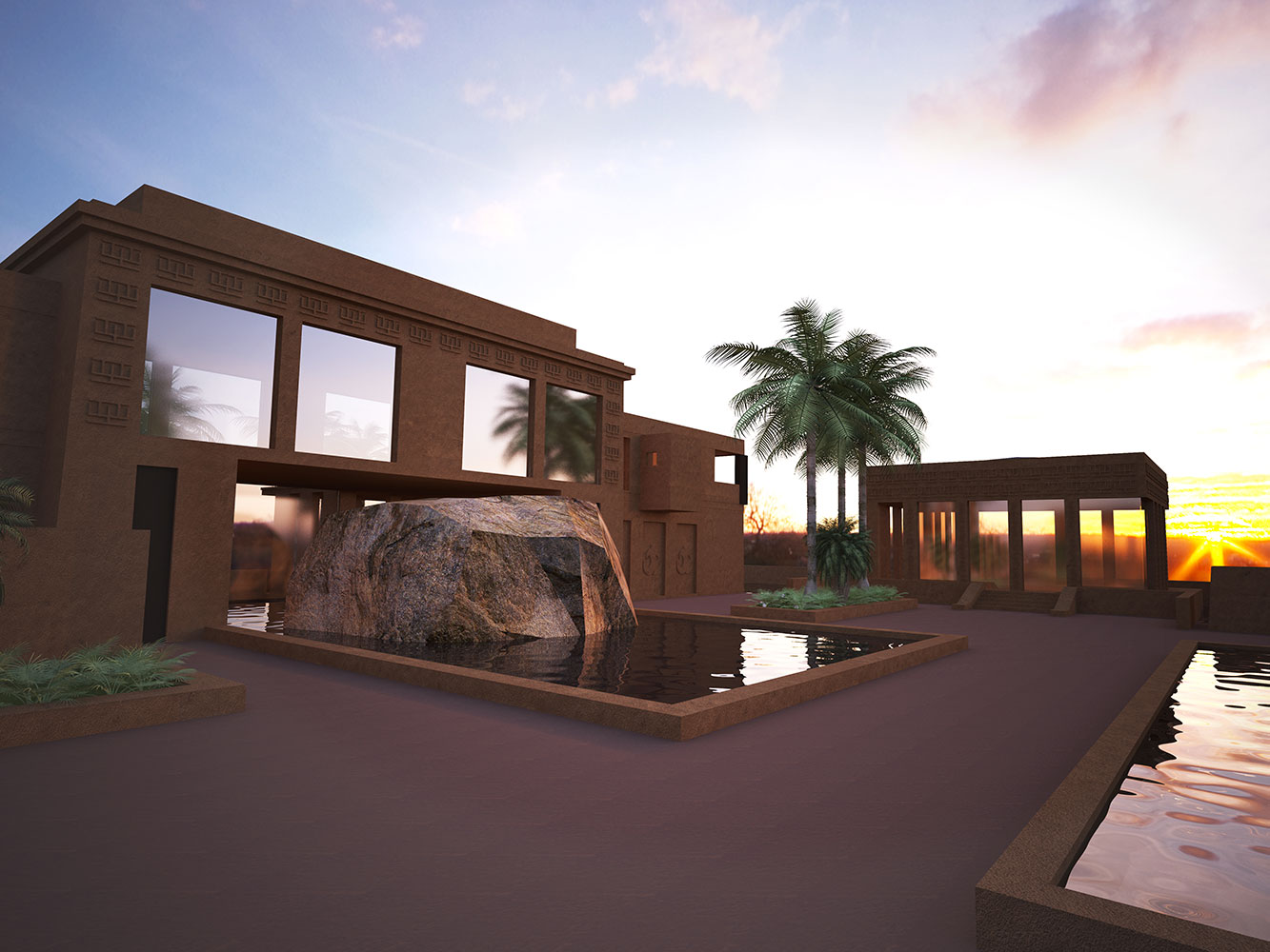 Hotel Architectural Design Qatar • Claudio Modola Design Studio